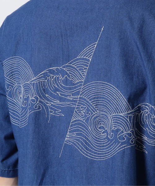 DENHAM（デンハム）の「DENHAM/デンハム/15TH SASHIKO REG SHIRT LWSI（シャツ/ブラウス）」 - WEAR