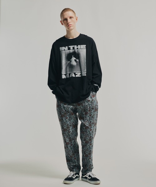 NOISE MAKER（ノイズメーカー）の「IN THE MAZEプリントロンT（Tシャツ/カットソー）」 - WEAR