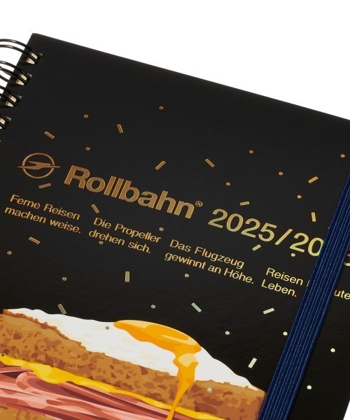 Rollbahn（ロルバーン）の「【手帳 2025-2026年版／2025年3月始まり】ロルバーン ダイアリー ヤミー L 2点セット（ロルバーンポケット付メモカバー クリアL）（手帳/メモ帳 ...