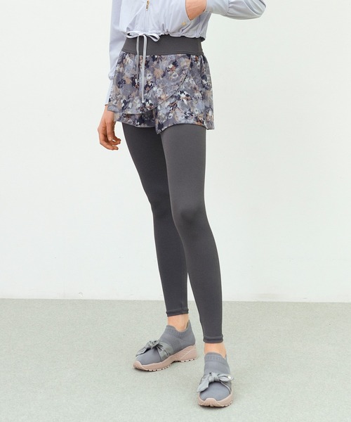 Chacott（チャコット）の「ショートパンツ付きレギンス（レギンス/スパッツ）」 - WEAR