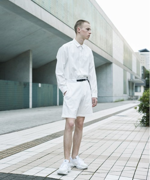 THING FABRICS（シングファブリックス）の「【8】【THING FABRICS】TF Change cloth Bermuda ...