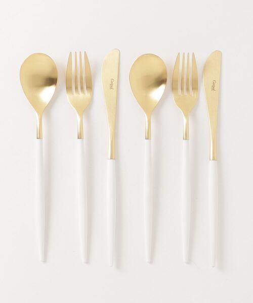 【セール】Cutipol MIO dinner set クチポール ミオ ディナー 6点セット ゴールド カトラリー（カトラリー ...