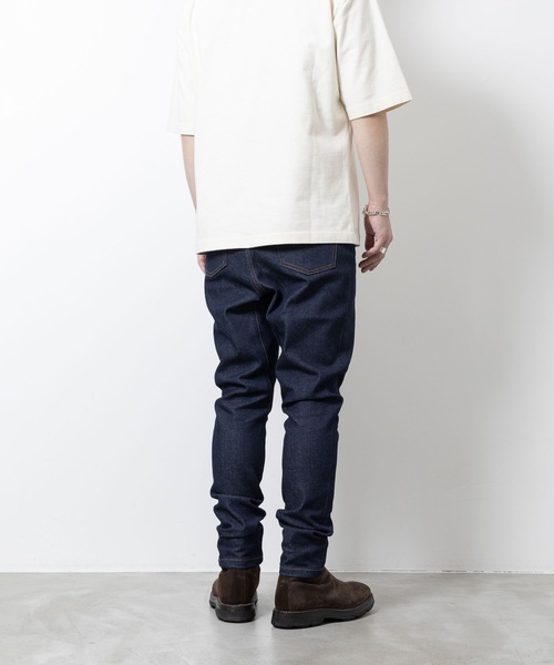 wrou（ロウ）の「ストレッチジョッパーズデニム "リジット" / STRETCH JOPPER DENIM PANTS “RIGID ...