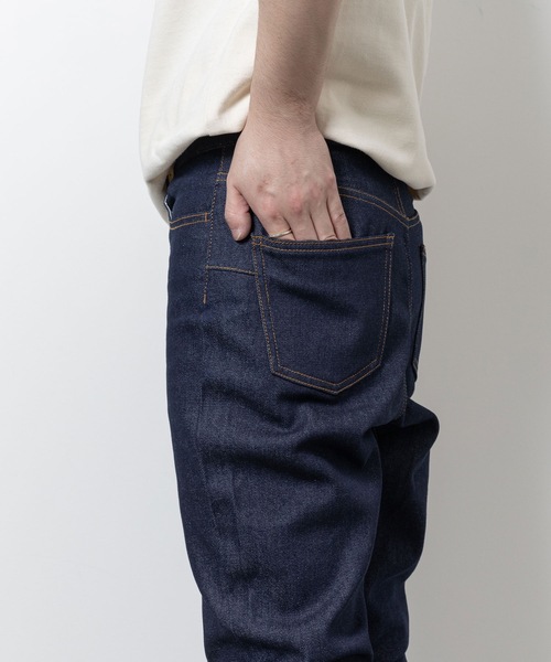 wrou（ロウ）の「ストレッチジョッパーズデニム "リジット" / STRETCH JOPPER DENIM PANTS “RIGID ...