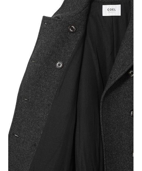 COEL（コエル）の「Thesaurusウールダブルコート（ピーコート）」 - WEAR
