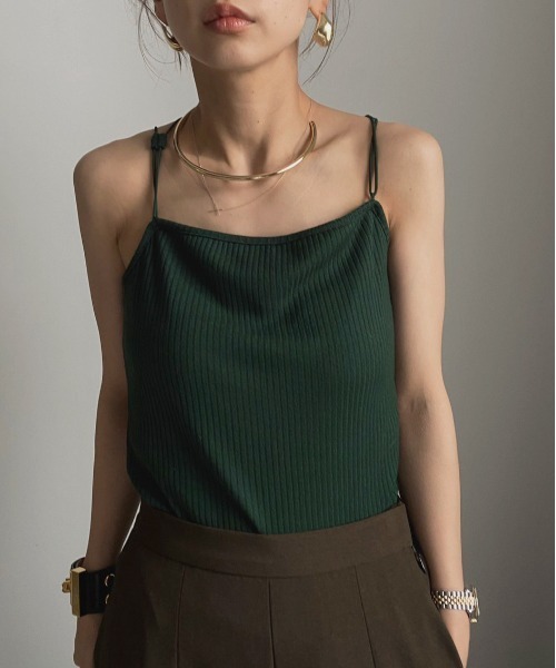 AMERI（アメリ）の「MEDI BACK OPEN CAMISOLE（キャミソール）」 - WEAR