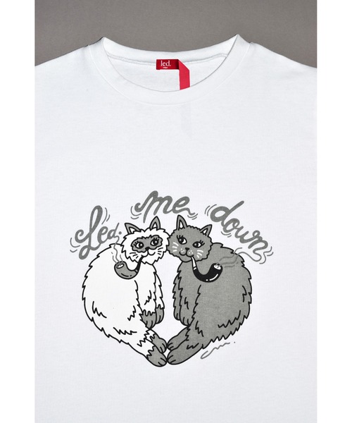 led.tokyo（レッドトウキョウ）の「【led.tokyo】led.tokyo × Chocomoo B&C CAT TEE（Tシャツ ...