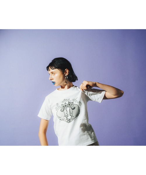 led.tokyo（レッドトウキョウ）の「【led.tokyo】led.tokyo × Chocomoo B&C CAT TEE（Tシャツ ...