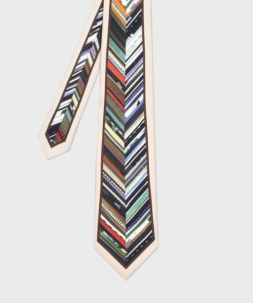 Paul Smith COLLECTION（ポールスミスコレクション）の「ヘリンボン ページ プリントタイ / 224793 PR（ネクタイ ...