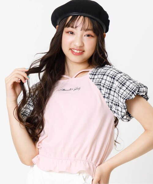 algy（アルジー）の「ボリュームスリーブトップス（Tシャツ/カットソー）」 - WEAR