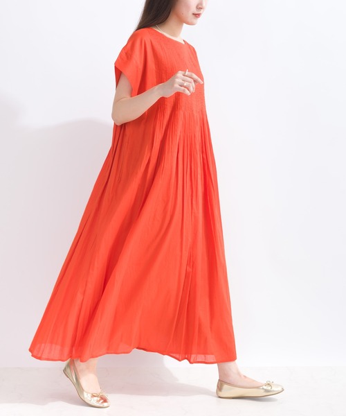 PICCIN（ピッチン）の「【WEB限定】ピンタックコットンボイルワンピース（ワンピース）」 - WEAR