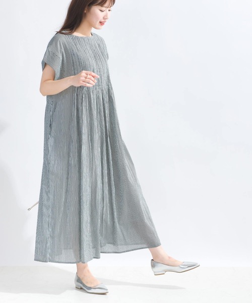 PICCIN（ピッチン）の「【WEB限定】ピンタックコットンボイルワンピース（ワンピース）」 - WEAR