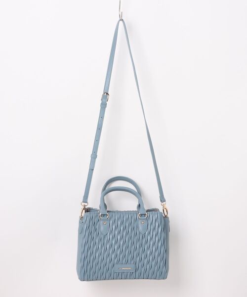 セール】ランダムプリーツ2WAYハンドバッグ（トートバッグ）｜LA