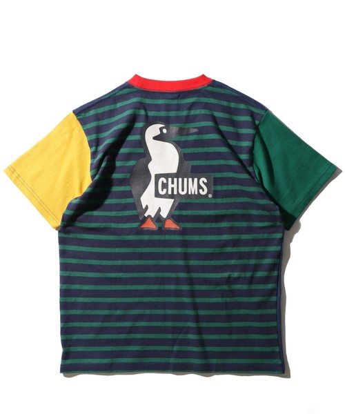 CHUMS（チャムス）の「WEB限定 CHUMS/チャムス/Booby Logo Tee/ブービー バックプリント ロゴTシャツ/CH01-1326（Tシャツ/カットソー）」 - WEAR
