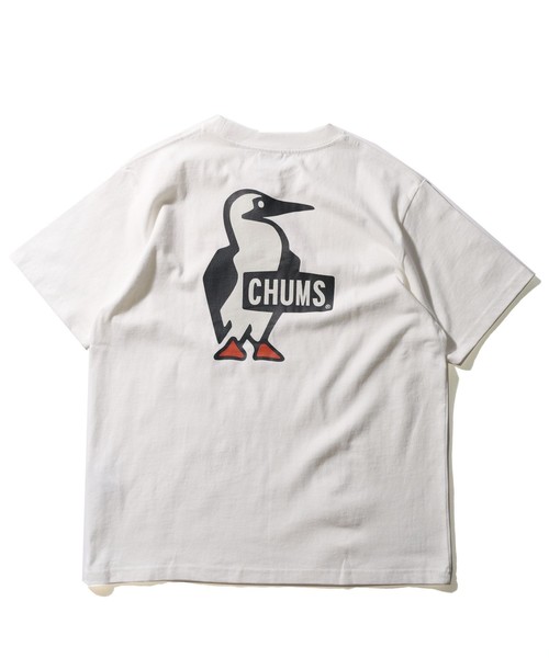 CHUMS（チャムス）の「WEB限定 CHUMS/チャムス/Booby Logo Tee/ブービー バックプリント ロゴTシャツ/CH01-1326（Tシャツ/カットソー）」 - WEAR