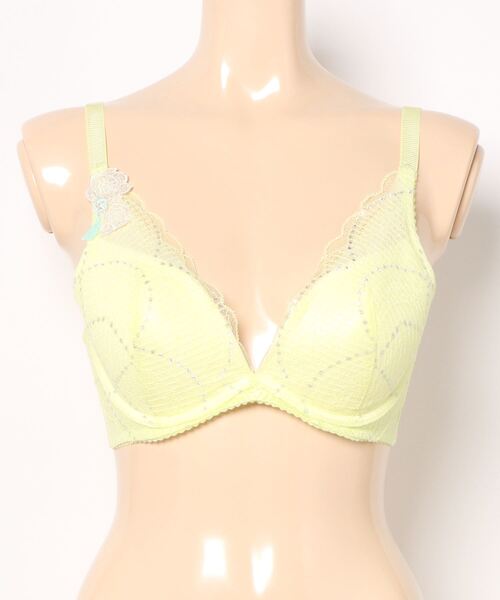 【セール】夢みるブラ(R) DeepV マイフラワー【B,C,Dカップ】AMST1455 WHU JX（ブラジャー）｜AMOSTYLE BY Triumph（アモスタイルバイトリンプ）の ...