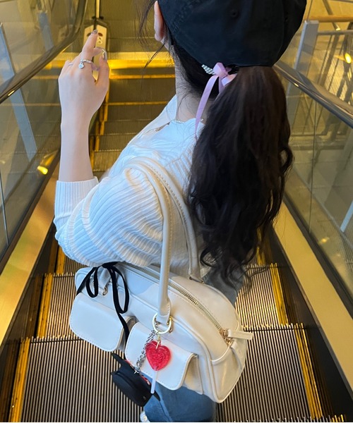 choupinet（シュピネ）の「ダブルポケット ボストンバッグ（ハンドバッグ）」 - WEAR