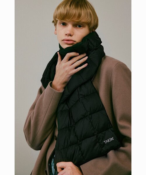 【セール】TAION ボリュームダウンマフラー（マフラー）｜TAION（タイオン）のファッション通販 - ZOZOTOWN