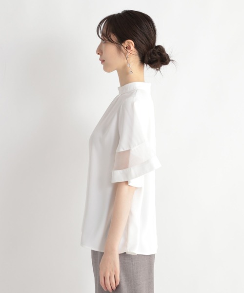 Andemiu（アンデミュウ）の「イソザイフレアブラウス107965（シャツ/ブラウス）」 - WEAR