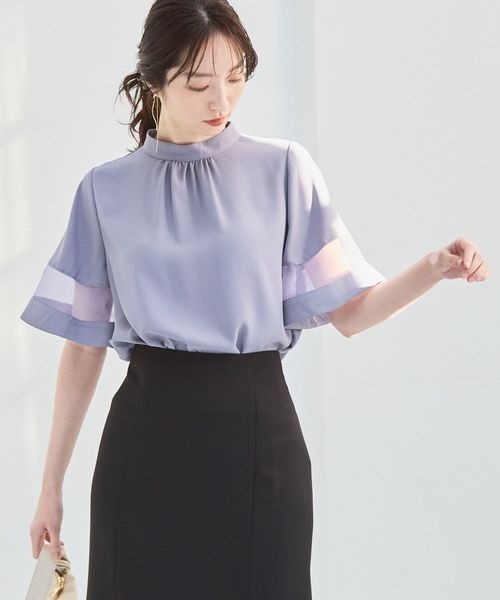 Andemiu（アンデミュウ）の「イソザイフレアブラウス107965（シャツ/ブラウス）」 - WEAR