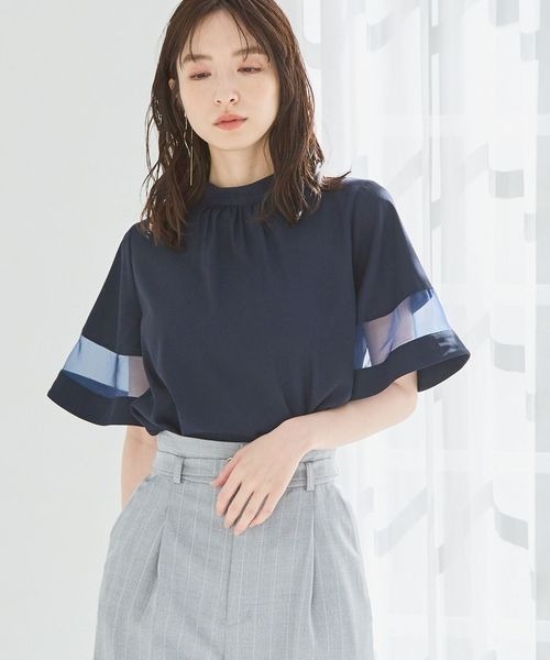 Andemiu（アンデミュウ）の「イソザイフレアブラウス107965（シャツ/ブラウス）」 - WEAR