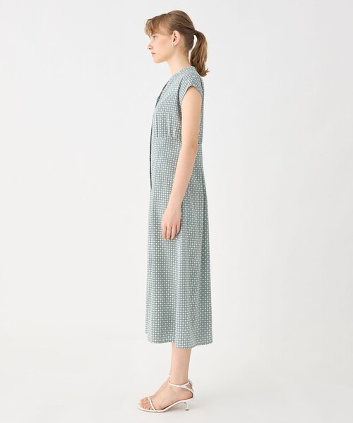 BALLSEY（ボールジィ）の「BBダイアゴナルプリント ウエストタックフレアワンピース（ワンピース）」 - WEAR