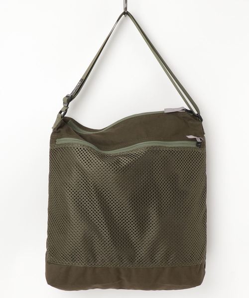 MANASTASH（マナスタッシュ）の「MANASTASH/マナスタッシュ MESH CANVAS TOTE BAG メッシュキャンバストート ...