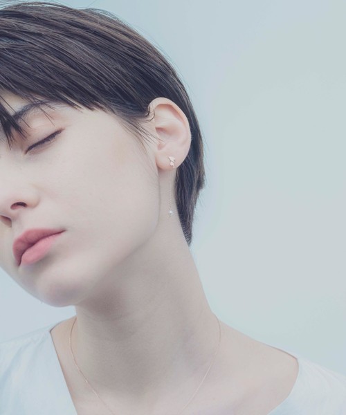 ete（エテ）の「 K10PG チェリーブロッサム ピアス（ピアス（両耳用））」 - WEAR