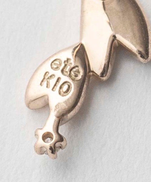 ete（エテ）の「 K10PG チェリーブロッサム ピアス（ピアス（両耳用））」 - WEAR