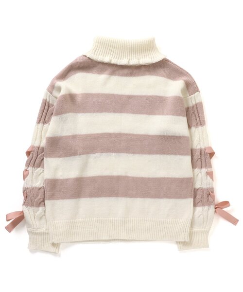 ALGY（アルジー）の「10th復刻 レースアップオフタートルニット（ニット/セーター）」 - WEAR