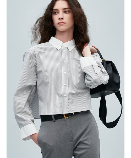 【セール/ブランド古着】長袖シャツ（シャツ/ブラウス）｜Mila Owen（ミラオーウェン）のファッション通販 - ZOZOUSED