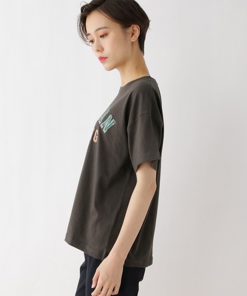 OZOC（オゾック）の「 【洗える】カレッジロゴTシャツ（Tシャツ/カットソー）」 - WEAR