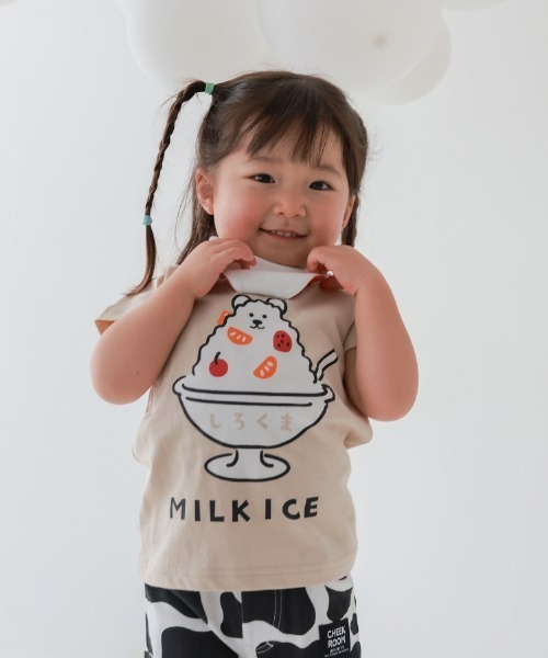 CHEEK ROOM（チークルーム）の「CHEEK ROOM/チークルーム かき氷Tシャツ（Tシャツ/カットソー）」 - WEAR