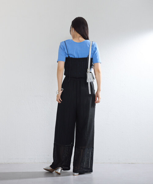 Kastane（カスタネ）の「【前後2WAY/4色展開】ピグメントリブTEE（Tシャツ/カットソー）」 - WEAR