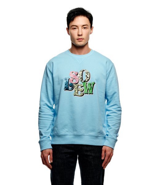 Soru Logo Graphic Sweatshirt_Light Blue（スウェット）｜SOLEW（ソル）のファッション通販 ...