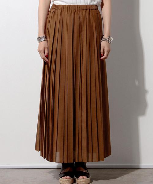 UNITED ARROWS（ユナイテッドアローズ）の「UWMF プリーツ マキシスカート ② （スカート）」 - WEAR