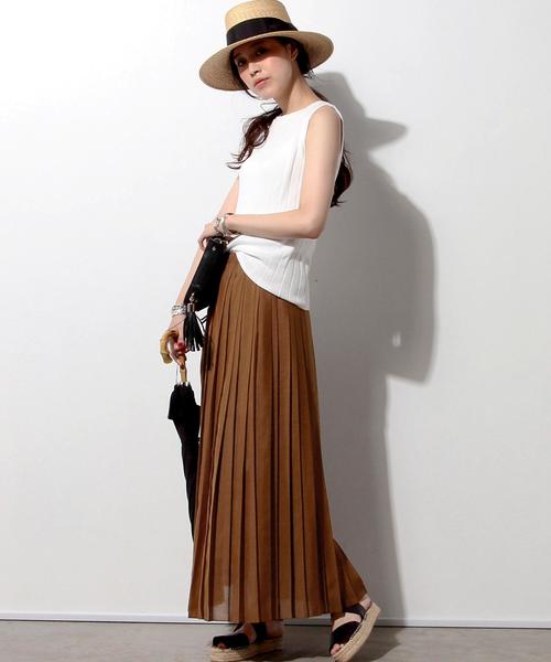 UNITED ARROWS（ユナイテッドアローズ）の「UWMF プリーツ マキシスカート ② （スカート）」 - WEAR