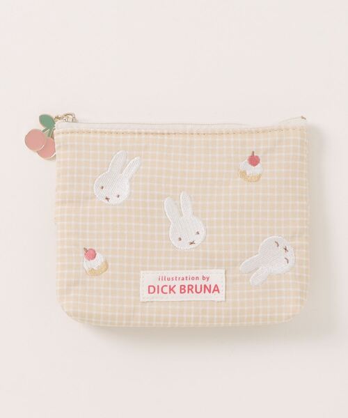 A BAG OF CHIPS（アバッグオブチップス）の「miffy/ミッフィー ティッシュポーチ チェックシリーズ（ポーチ）」 - WEAR