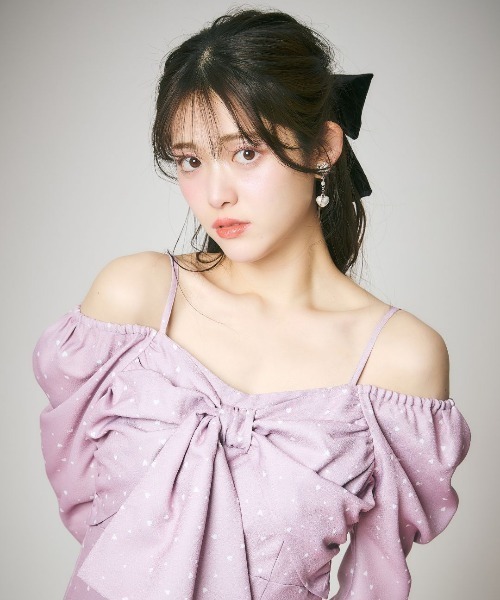 LANTINAM（ランティナム）の「Heart Pearl Pierce-ハートパールピアス（ピアス（両耳用））」 - WEAR