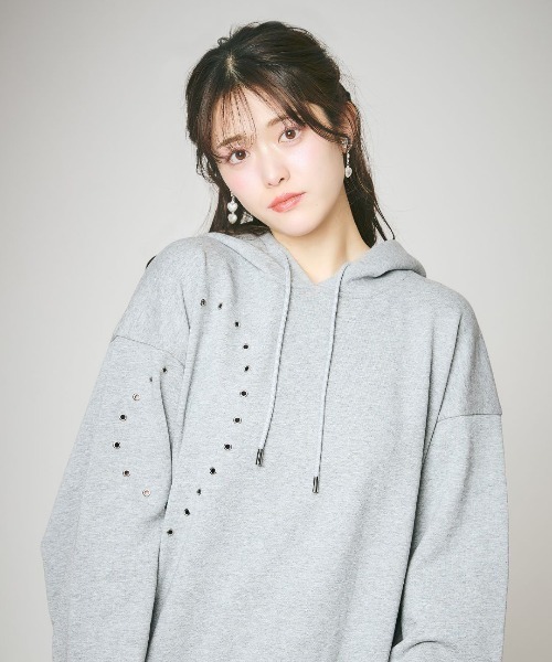 LANTINAM（ランティナム）の「Heart Pearl Pierce-ハートパールピアス（ピアス（両耳用））」 - WEAR