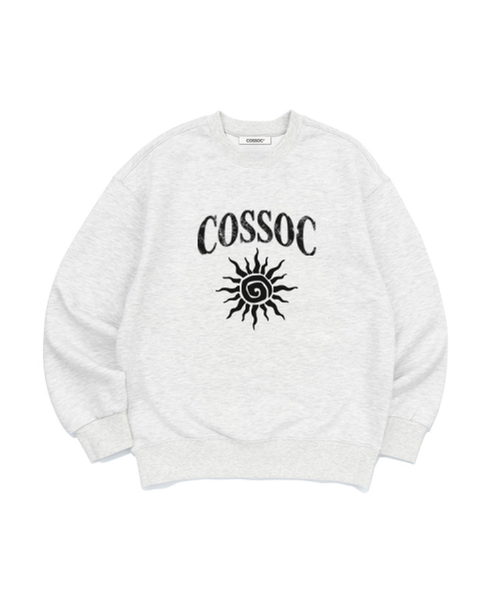 COSO（コソ）の「Beach Artwork Sweatshirt MTM (Black)（スウェット）」 - WEAR