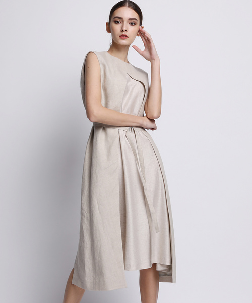 WJKW（ダブルジェイケイダブル）の「WJKW / ダブルジェイケイダブル LINTURE DRESS / リネンワンピース ...