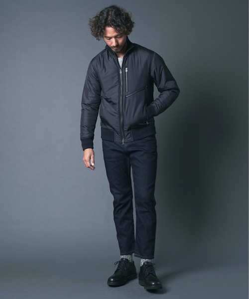 Magine（マージン）の「PE RIPSTOP THINSULATE ZIP FLIGHT JKT リップストップ シンサレート ジップ ...