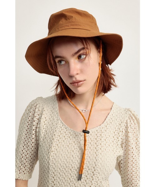 SLY（スライ）の「NYLON BUCKET HAT ナイロン バケットハット（ハット）」 - WEAR
