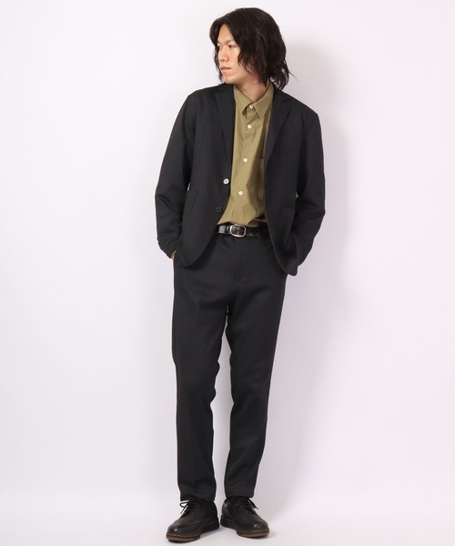 ROOT THREE（ルートスリー）の「ROOT THREE ストレッチ MVS ニット テーラードジャケット（テーラードジャケット）」 - WEAR