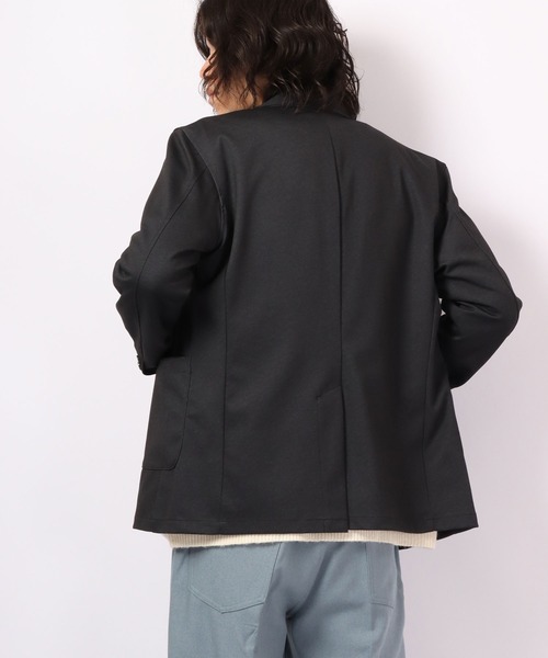 ROOT THREE（ルートスリー）の「ROOT THREE ストレッチ MVS ニット テーラードジャケット（テーラードジャケット）」 - WEAR