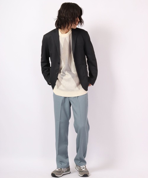 ROOT THREE（ルートスリー）の「ROOT THREE ストレッチ MVS ニット テーラードジャケット（テーラードジャケット）」 - WEAR