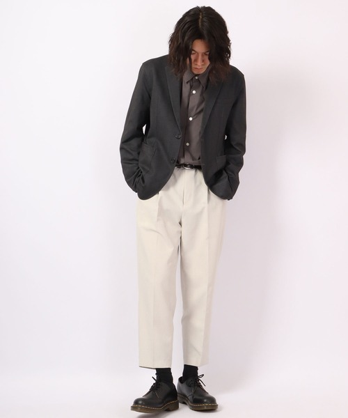ROOT THREE（ルートスリー）の「ROOT THREE ストレッチ MVS ニット テーラードジャケット（テーラードジャケット）」 - WEAR