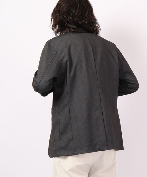 ROOT THREE（ルートスリー）の「ROOT THREE ストレッチ MVS ニット テーラードジャケット（テーラードジャケット）」 - WEAR