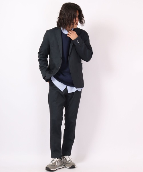 ROOT THREE（ルートスリー）の「ROOT THREE ストレッチ MVS ニット テーラードジャケット（テーラードジャケット）」 - WEAR